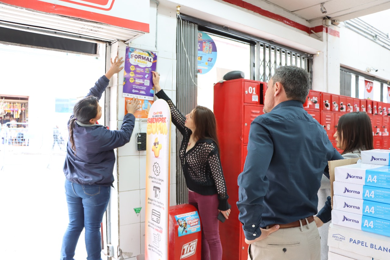 Campaña fortalece comercio formal - El Heraldo