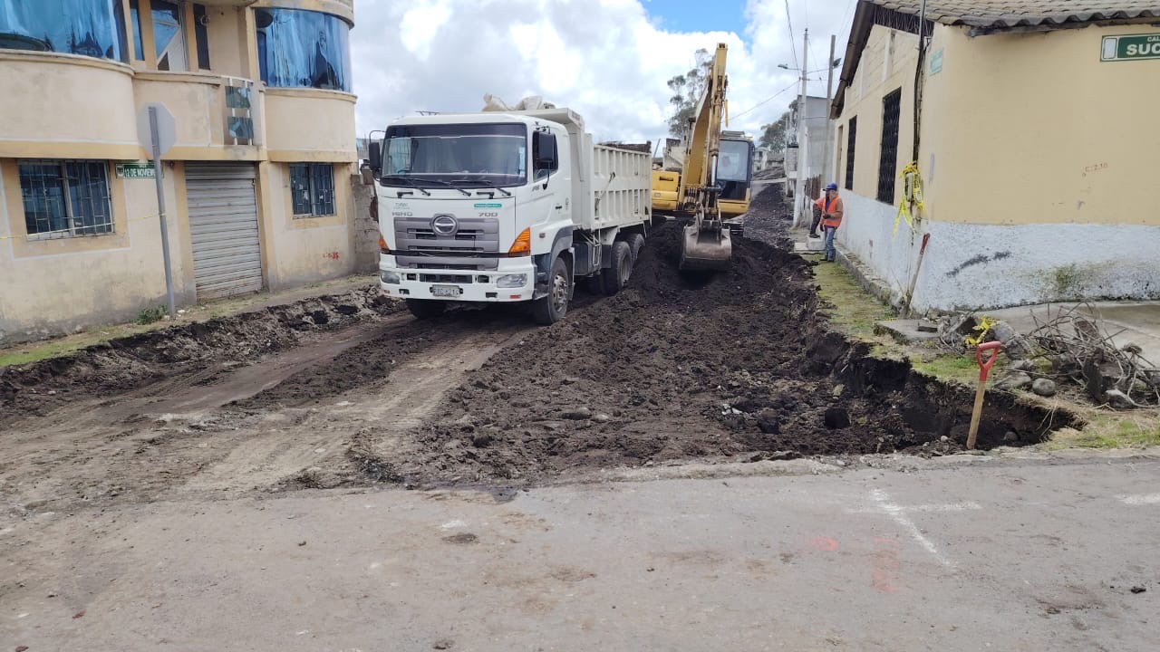 Pilahuín se transforma con obras viales - El Heraldo