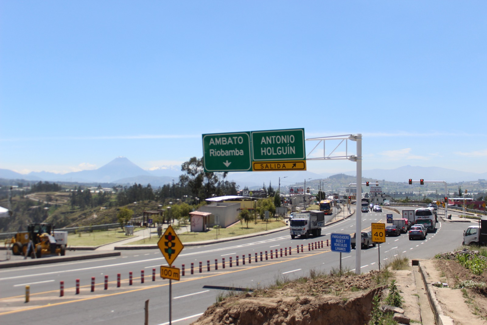 Inicia ampliación vial Ambato-Yambo - El Heraldo
